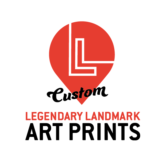 Custom Art Print - Legendary Landmark Art Prints