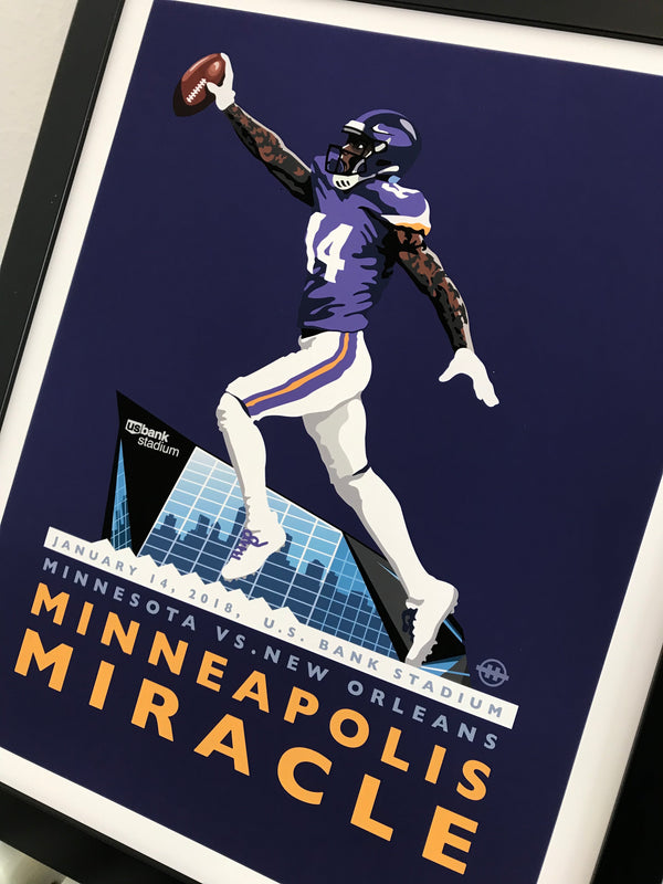 Landmark Sport | Minneapolis Miracle - Legendary Landmark Art Prints